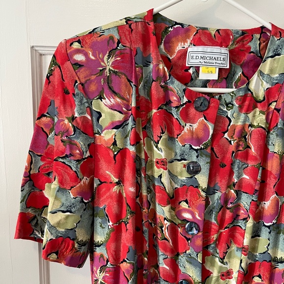 E.D. Michaels | Dresses | Nwt Vintage Ed Michaels By Melanie Drucker ...